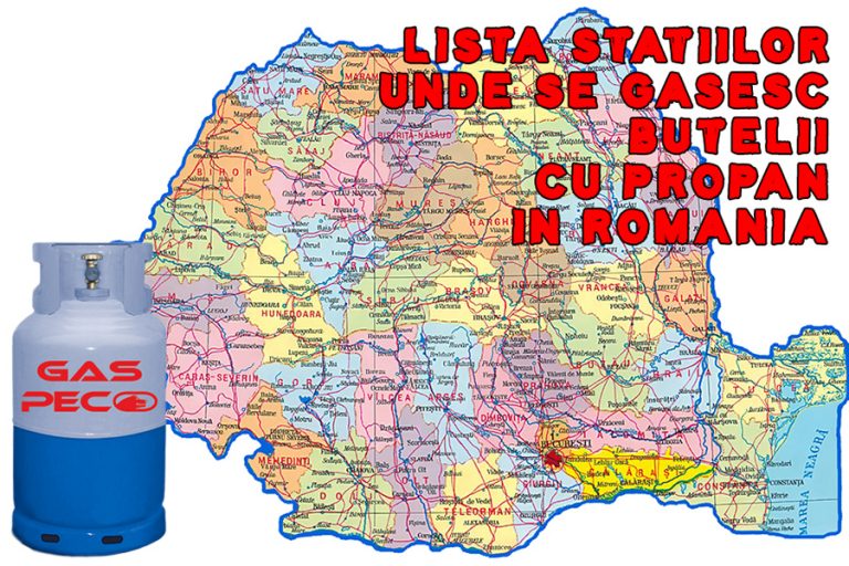 Lista stațiilor Petrom și OMV unde se găsesc butelii Gaspeco cu propan ...