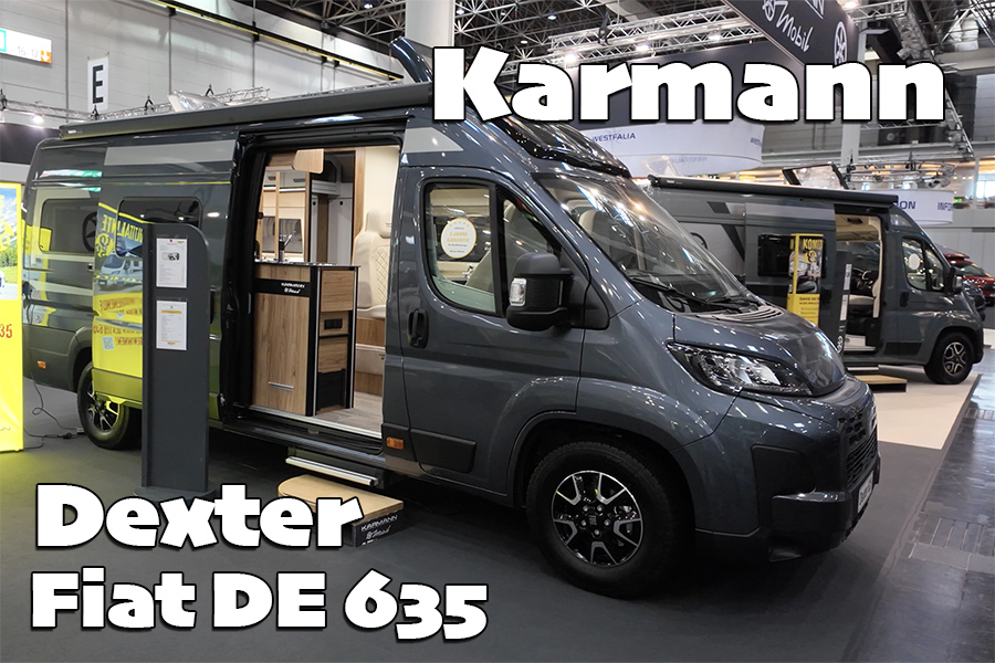🚌 2026 Karmann Dexter Fiat DE 635 | full tour | Caravan Salon ...
